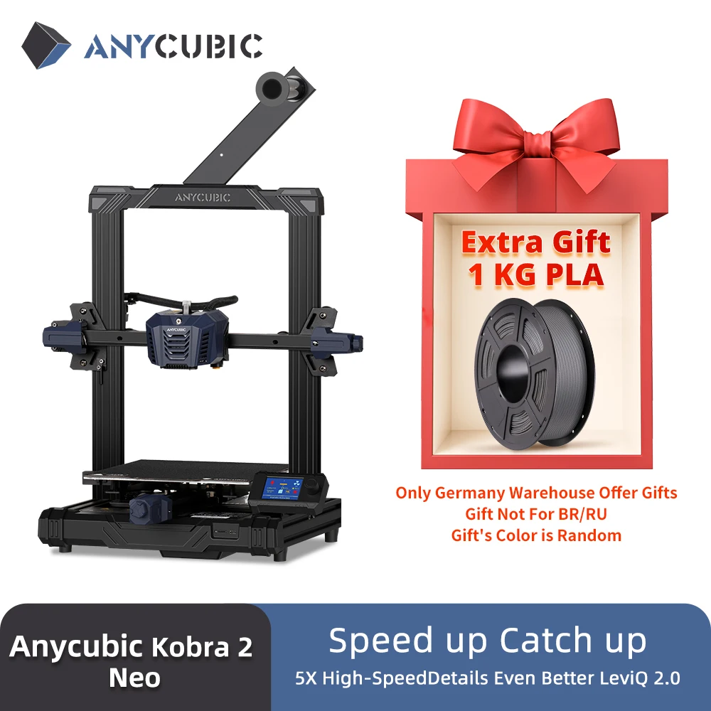ANYCUBIC-Kobra-2-Neo-Mini-FDM-3D-Printer-With-Maximum-Print-Speed-250mm ...
