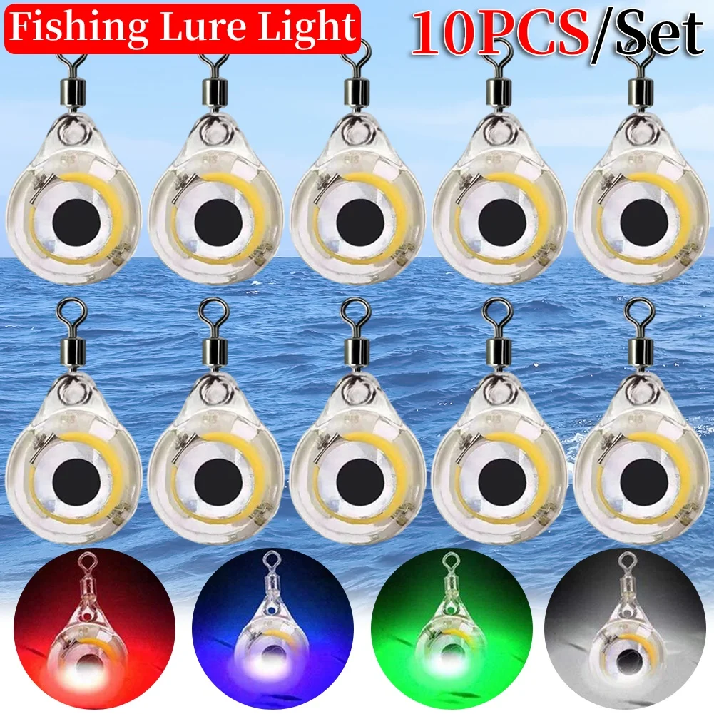 10pcs-Fishing-Lure-Lights-Eye-Shape-Fishing-Lure-Light-LED-Deep-Drop ...