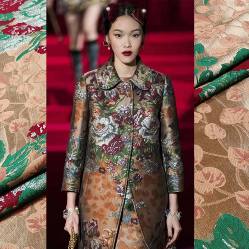 Winter Brand Yarn-dyed Jacquard Positioning Print Fabric Coat Suit ...