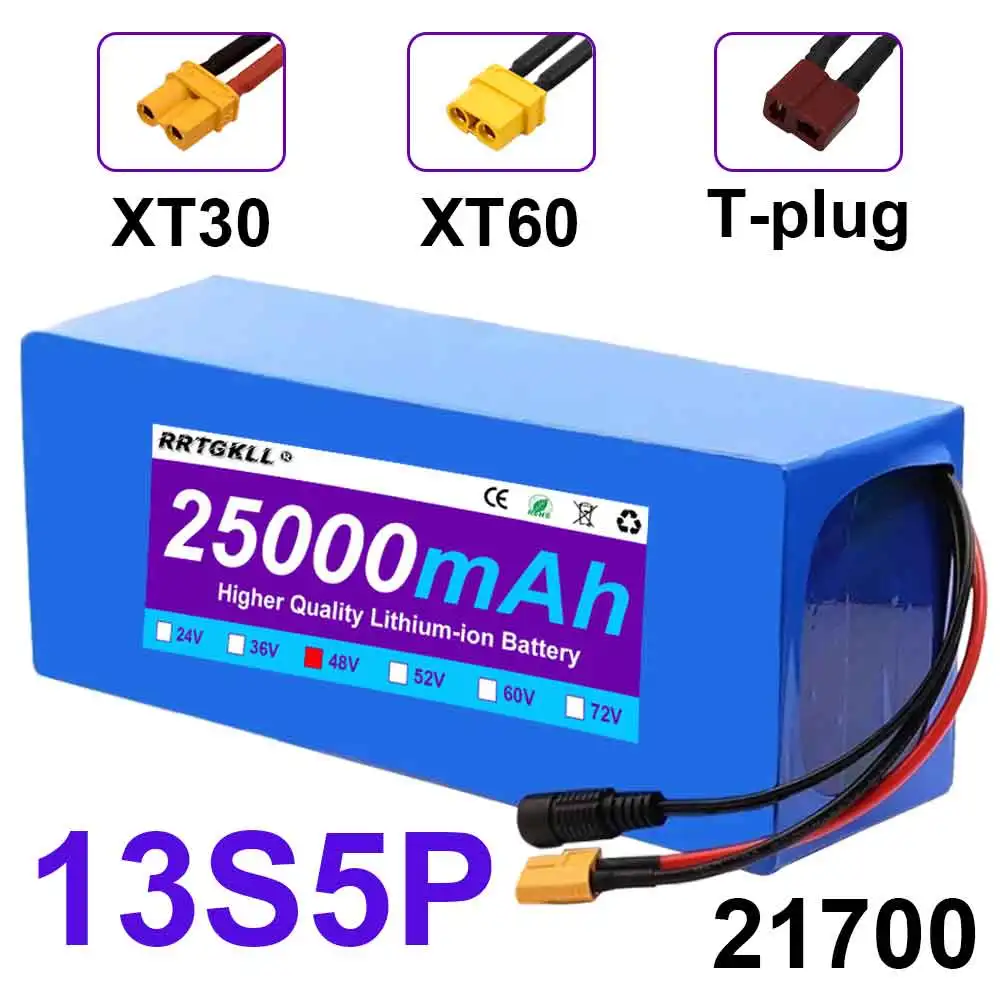 RRTGKLL-New-48V-25Ah-Battery-Pack-Built-in-21700-Li-Ion-Battery-for-48V ...