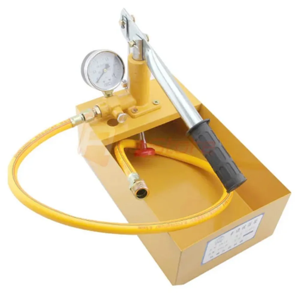 New-Hydraulic-Hand-Manual-Water-Testing-Pump-Pipeline-Pressure-Testing ...