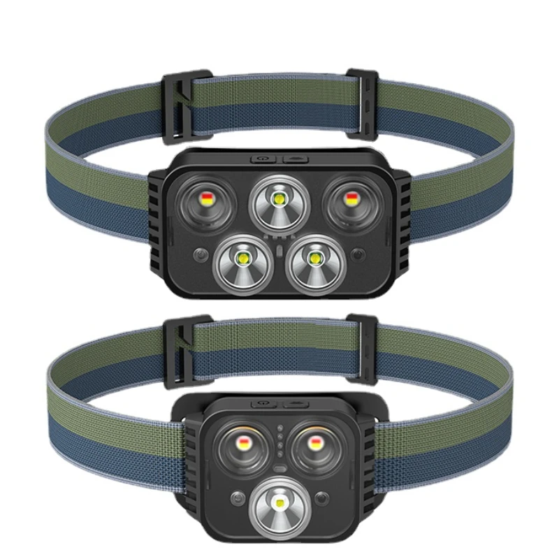 Powerful Induction XPG+ LED Headlamp USB Rechargeable Outdoor ...