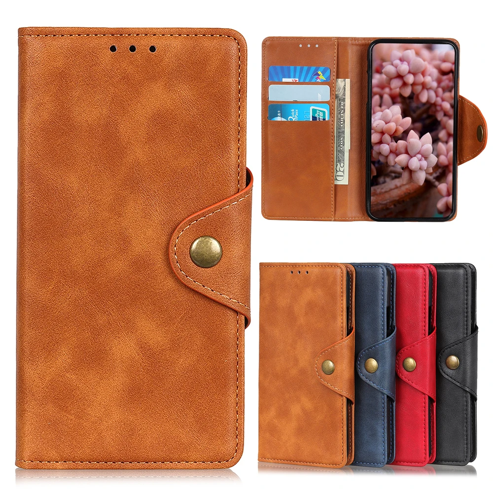 Copper-Buckle-Cases-For-ASUS-Zenfone-10-9-8-Phone-Cases-Matte-Leather ...