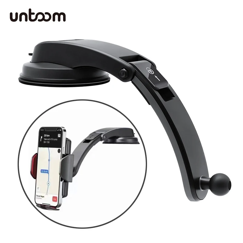 17mm-Ball-Head-Long-Pole-Angle-Adjustable-Suction-Cup-for-Car-Phone ...