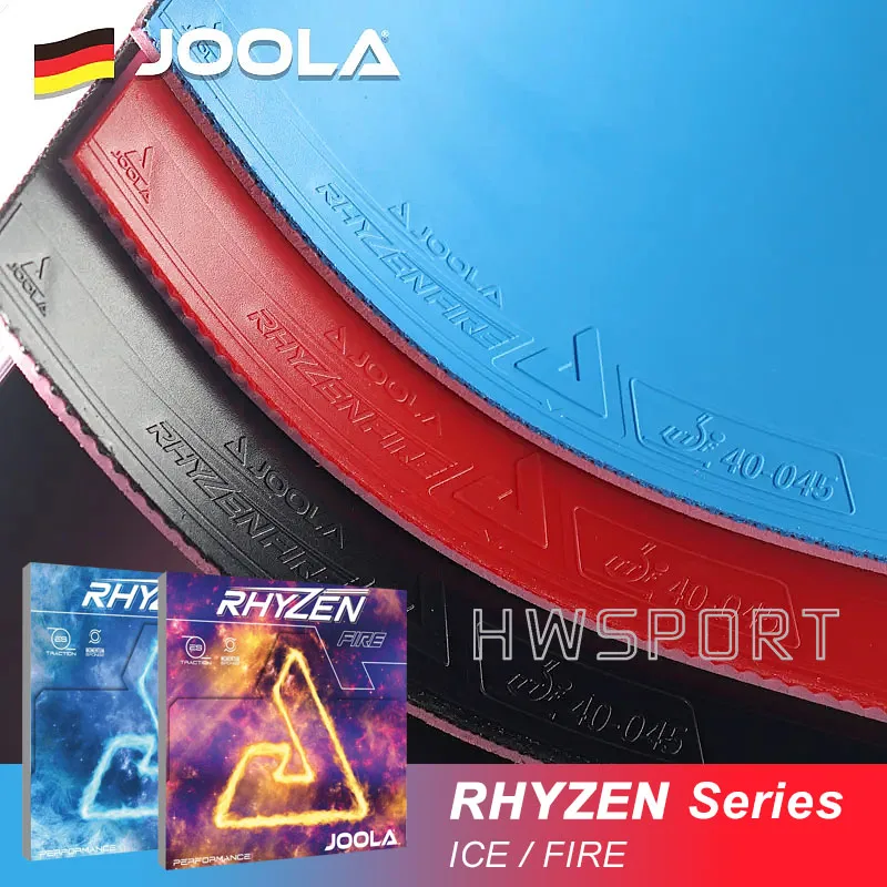 JOOLA-Rhyzen-Ice-Fire-Table-Tennis-Rubber-Non-sticky-Offensive-Ping ...