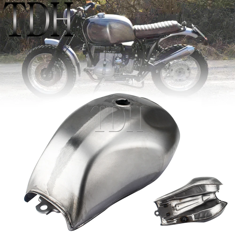 Modified Motorcycle Gal Gas Tank Bare Steel Finishing For Bmw 650 700 ...