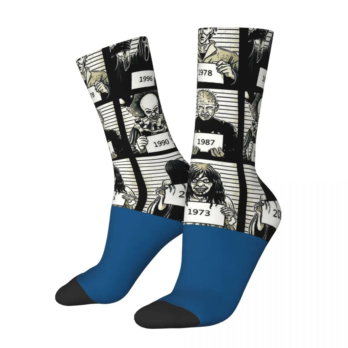 Funny-Crazy-Sock-for-Men-Horror-Death-Row-Hip-Hop-Harajuku-Predator ...