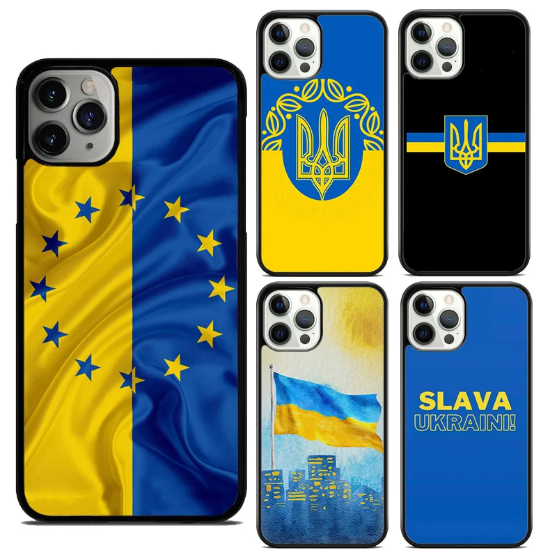 Love Sign with Flag of Ukraine Ukrainian Phone Case For iPhone 11 12 13 ...