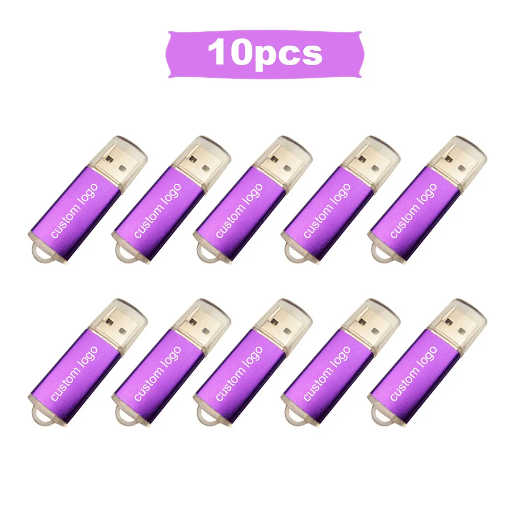 10 Stks/partij Usb 2.0 Flash Drive 64Gb 32Gb Pen Drive Mini Memory ...