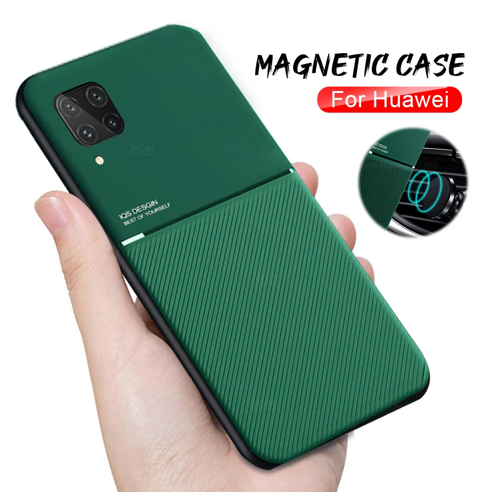 Magnetic-Holder-Phone-Case-for-huawei-p30-pro-p40-lite-p20-light-cases ...