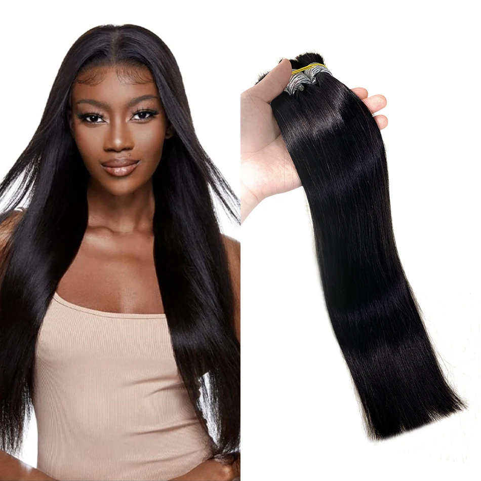 Maxhair-Original-Human-Hair-Bulk-For-Braiding-Mega-No-Weft-100-Real ...