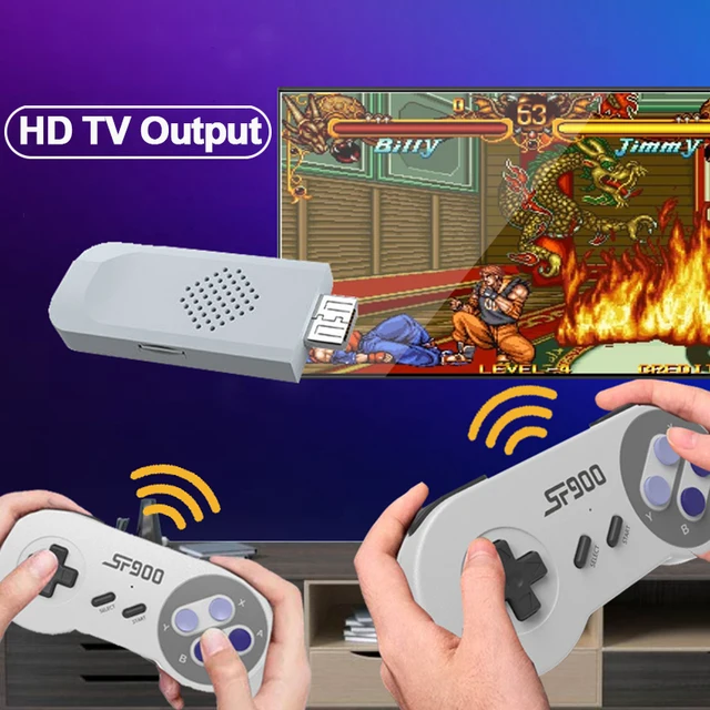 VILCORN 16-bit 8 BIt Wireless Dendy Retro TV Game Console For Super ...