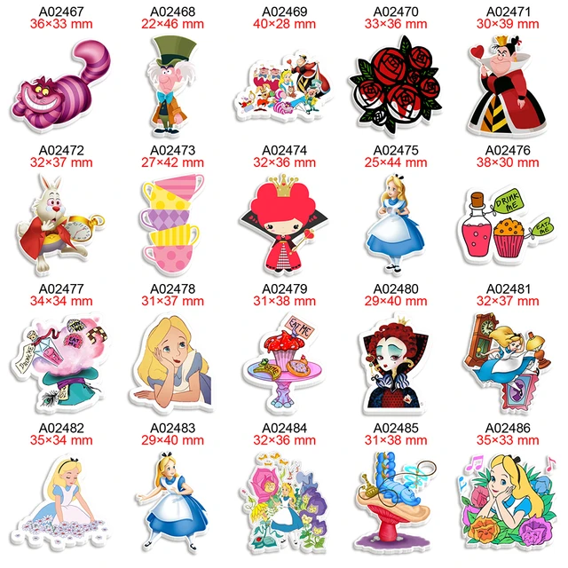 Alice In Wonderland Cartoon Characters Names