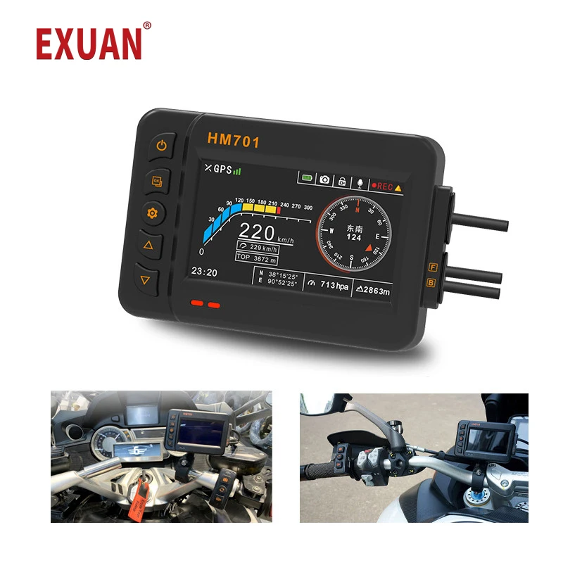 Motorcycle Locomotive Driving Recorder Night Vision Hd Videos Camera ...
