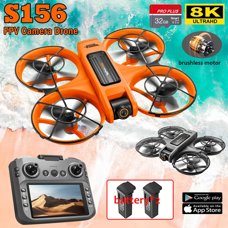 Drone with Camera 4K HD Video Stable Hover 180° Adjustable Lens 3D Flip ...