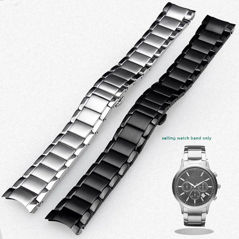 For Armani AR2448 2447 2432 2433 2458 2434 Solid Stainless Steel ...