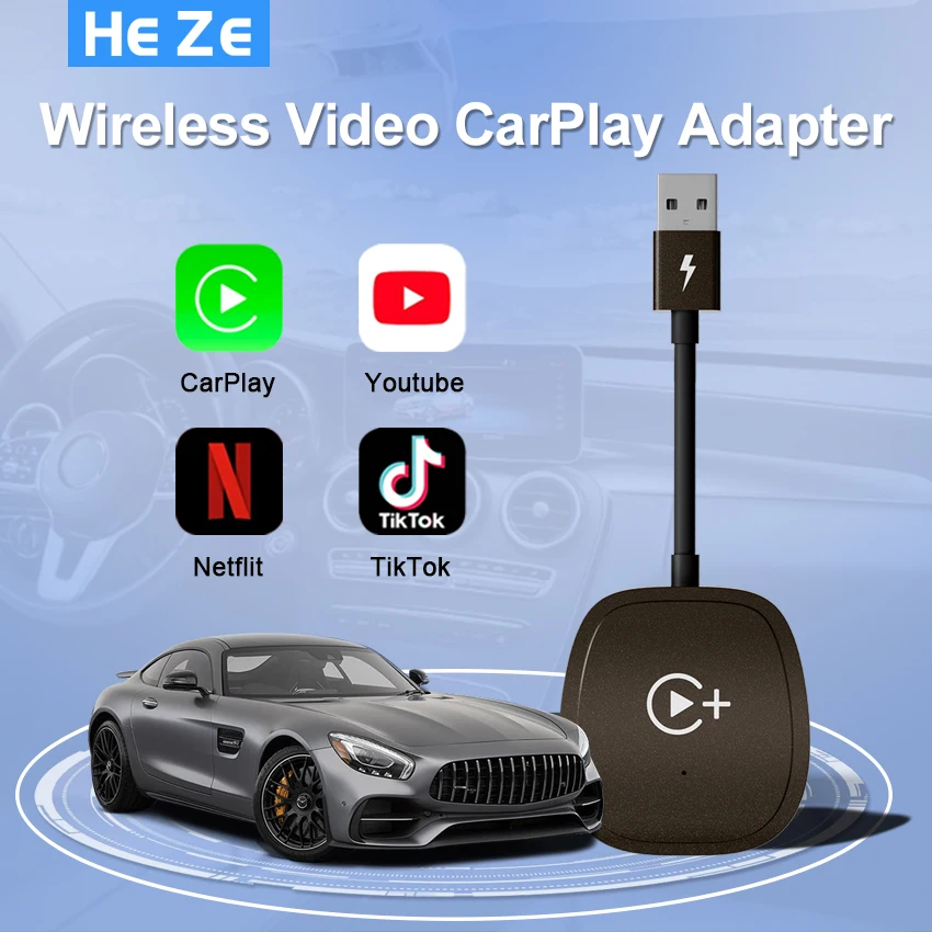 Adaptador-de-v-deo-inal-mbrico-Carplay-para-coche-dispositivo-con ...