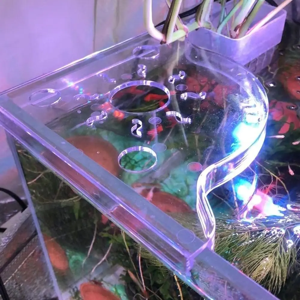 Triangle Fish Tank Corner Storage Rack Punch-free Clear Corner Fish ...