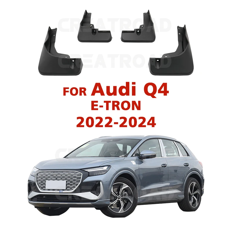 For Audi Q4 E-TRON 2022 2023 2024 Mudflaps Splash Guards Mud Flap ...