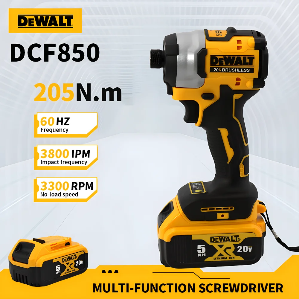 DEWALT-destornillador-de-impacto-DCF850-taladro-de-percusi-n-el-ctrico ...