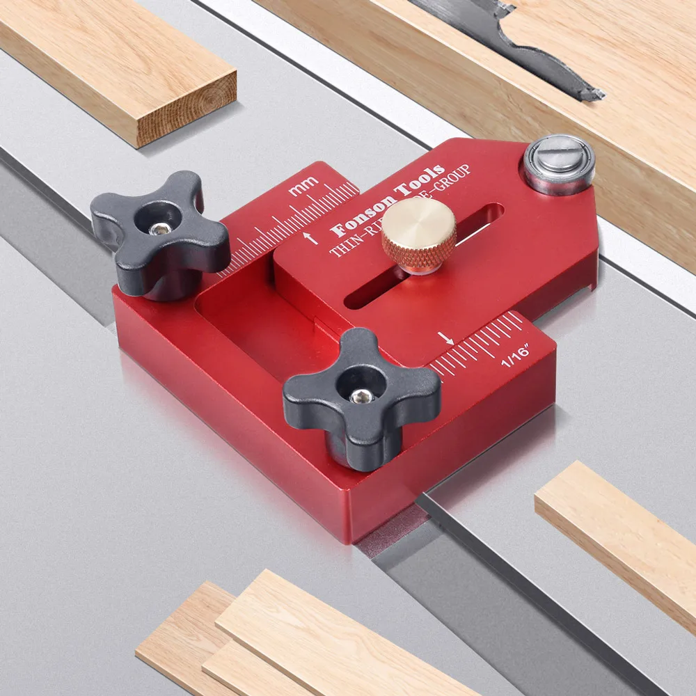 Woodworking-Thin-Rip-Guide-Table-Saw-Fast-Cutting-Limit-Fence-Sliding ...