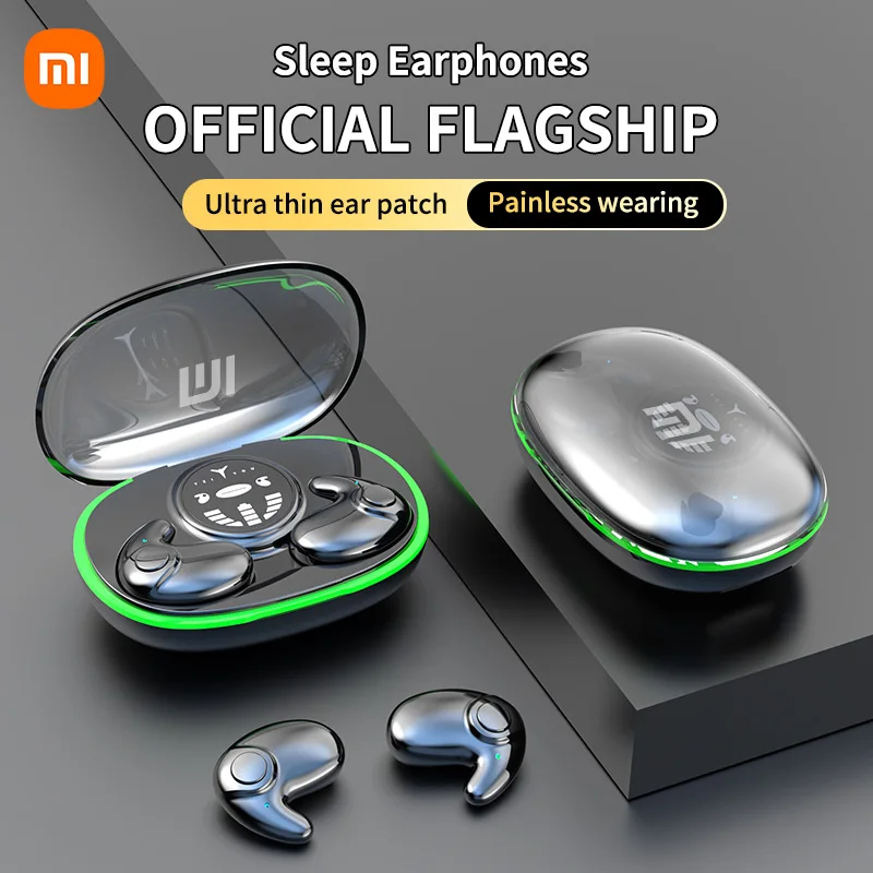 XIAOMI-MD558-Wireless-Earphones-Invisible-Sleep-TWS-Bluetooth-Sleep-In ...