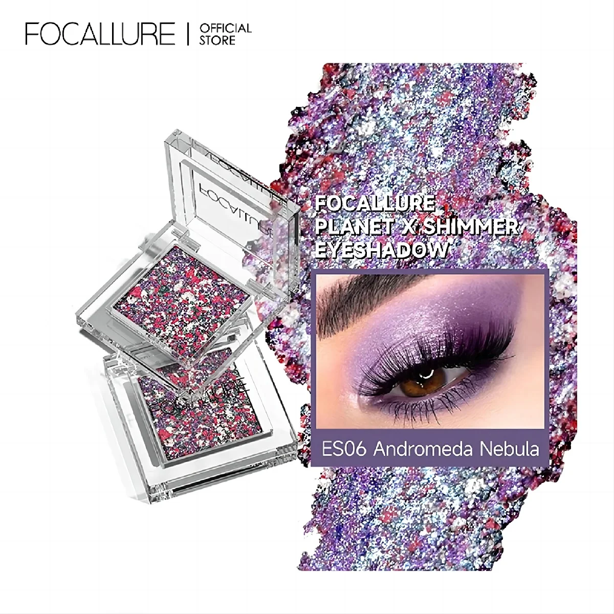 FOCALLURE-Diamond-Eyeshadow-Palette-Waterproof-Longlasting-6-Colors ...