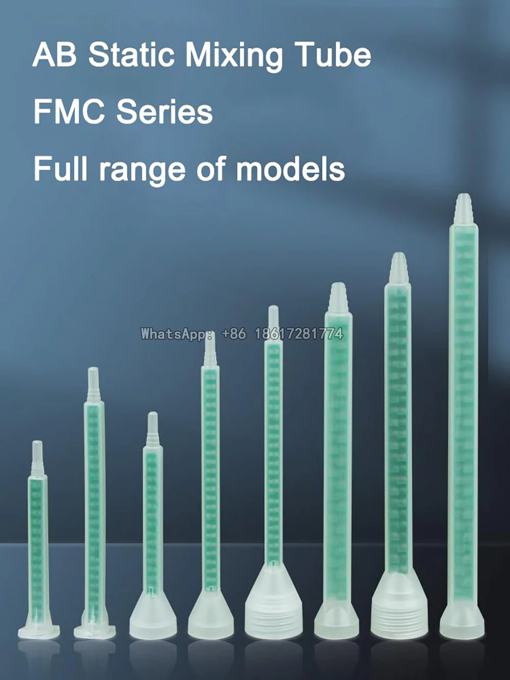 Free-Shipping-Round-Resin-Static-Mixer-FMC06-24-Mixing-Nozzles-Static ...