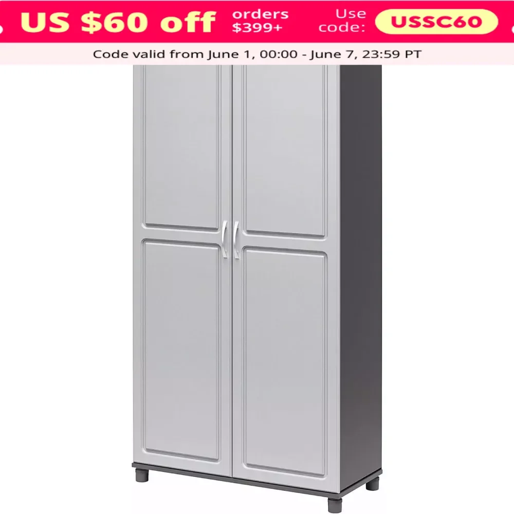 36-Utility-Storage-Cabinet-with-doors-Multifunction-Home-Bedroom ...
