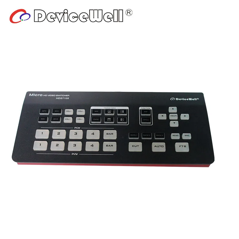 DevSTRWell-HDS7105-Super-Mini-Switcher-4-entr-es-HD-MI-1-DP-5-canaux ...