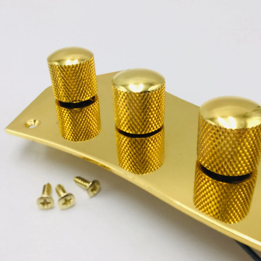 ABVL-Jazz Bass Control Plate Wired ,For Fender For Jazz Bass ...