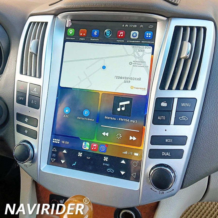 12-1-Android-Screen-CarPlay-For-Lexus-RX-330-350-RX330-RX350-RX300-2004 ...