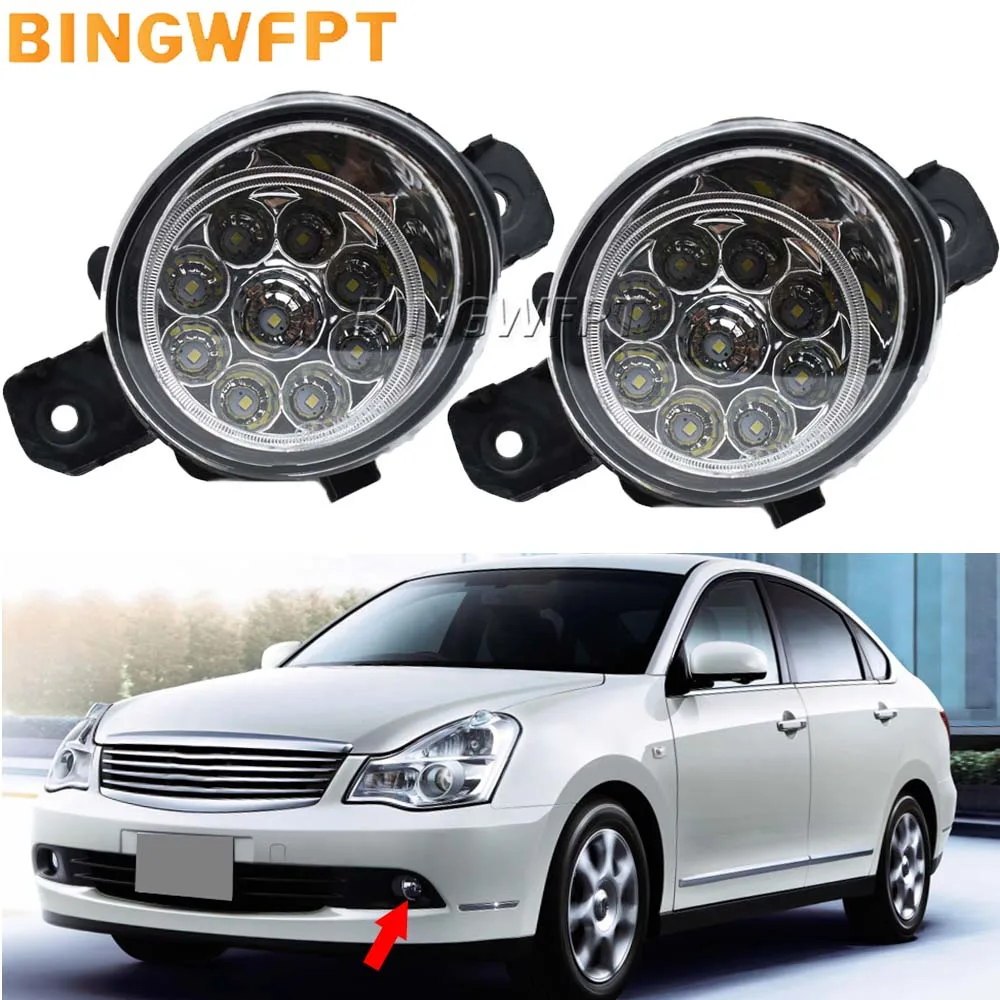 2PCS-DRL-12V-H11-Daytime-Running-Light-For-Nissan-Bluebird-Sylphy-G11 ...