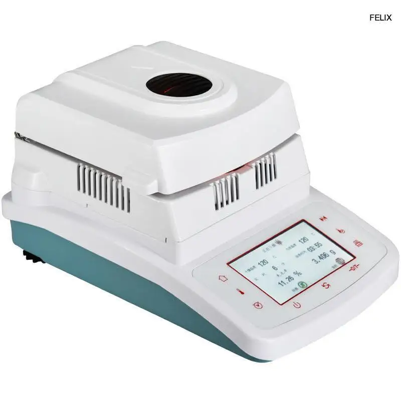 Rapid analyzer 50g/0.005 100g/0.005 Automatic Halogen Heating Moisture ...