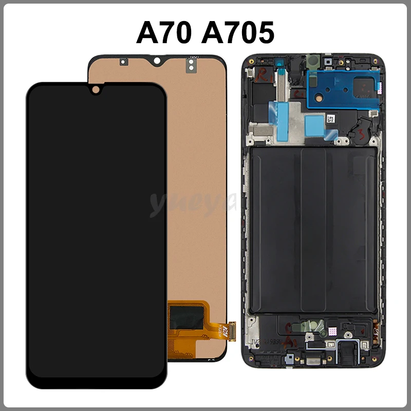LCD Display For Samsung Galaxy A70 LCD Display Touch Screen Assembly For Samsung A70 A705 SM ...