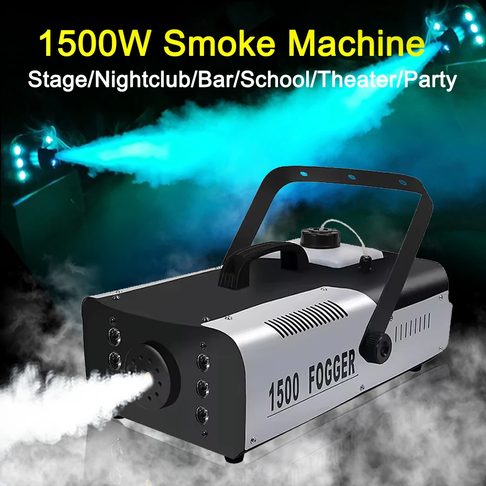 1500W-LED-Fog-Smoke-Machine-Remote-Control-stage-effect-Fogger ...