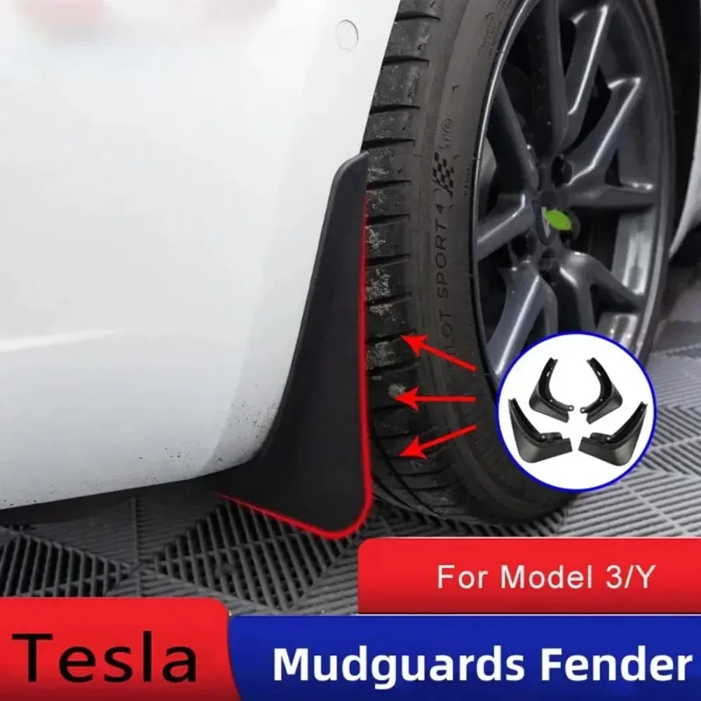 4pcs-set-Mudflaps-Mud-Flaps-Splash-Guards-Mudguards-Front-Rear-Fender ...