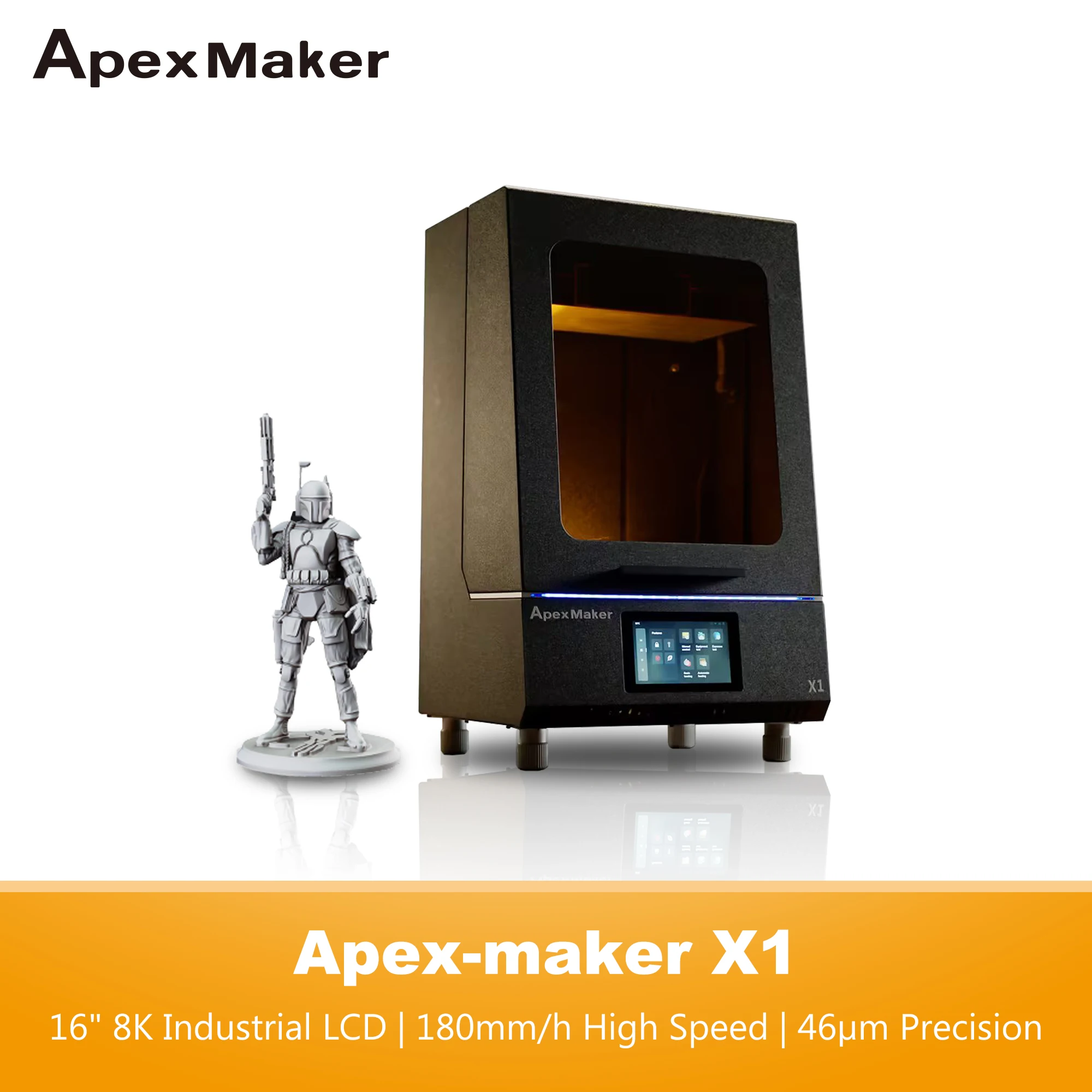 ApexMaker-X1-16-inch-3D-Resin-Printer-Industrial-High-Speed-3D-Printer ...