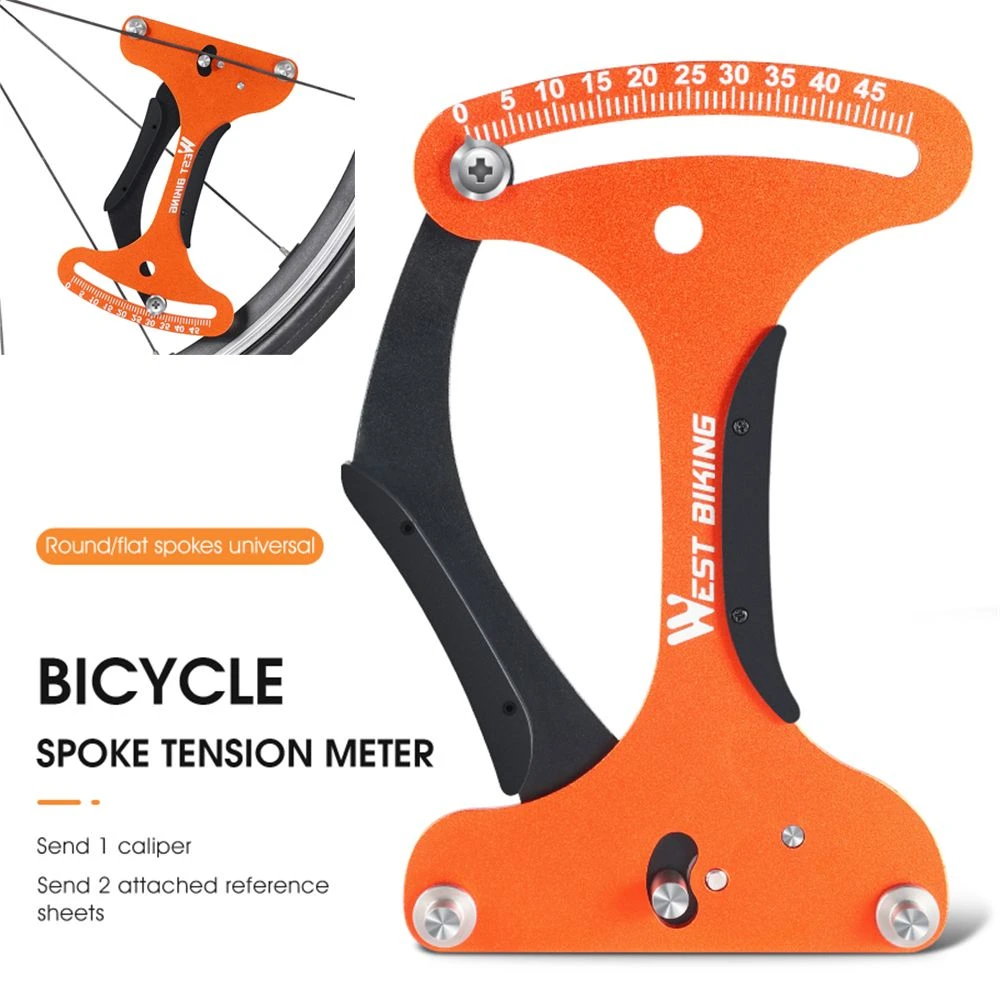 1PC Mountain Bike Spoke Tension Meter Bicycle Wheel Spokes Tensiometer ...