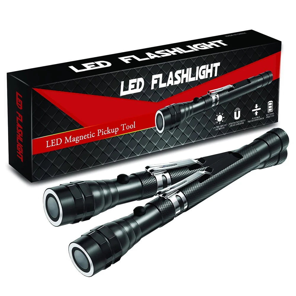 Telescoping-Magnetic-Flashlight-Extendable-Magnetic-3-LED-Flashlight ...