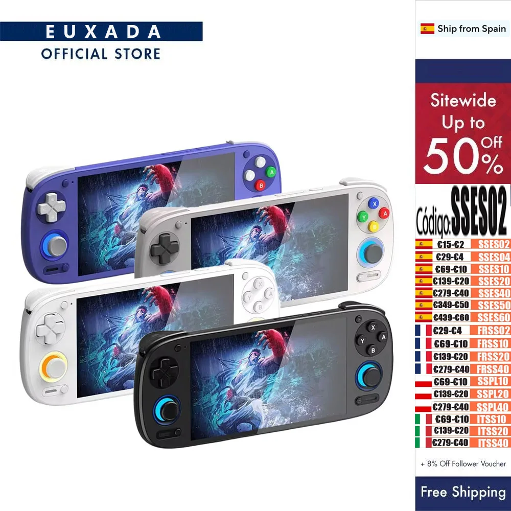 Retroid Pocket 5 Handheld Game Console 5 5 Inch Oled HD Screen SD865 ...
