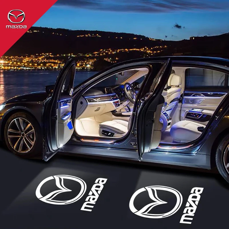 Car-Logo-HD-Projector-Lamp-Car-Door-Wireless-Welcome-Light-LED ...