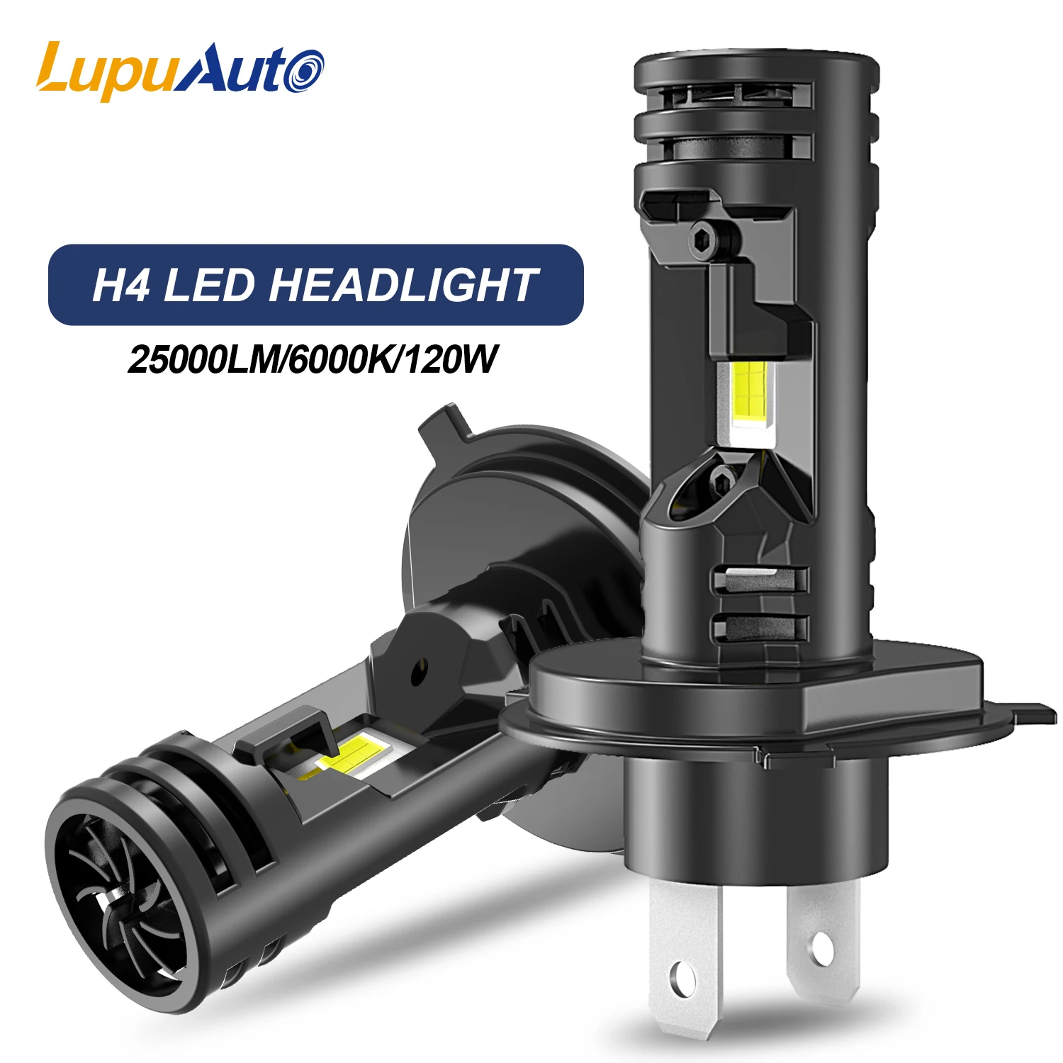 LupuAuto-2Pcs-H4-9003-LED-Canbus-H7-H11-H9-H8-LED-Bulb-LED-Car ...