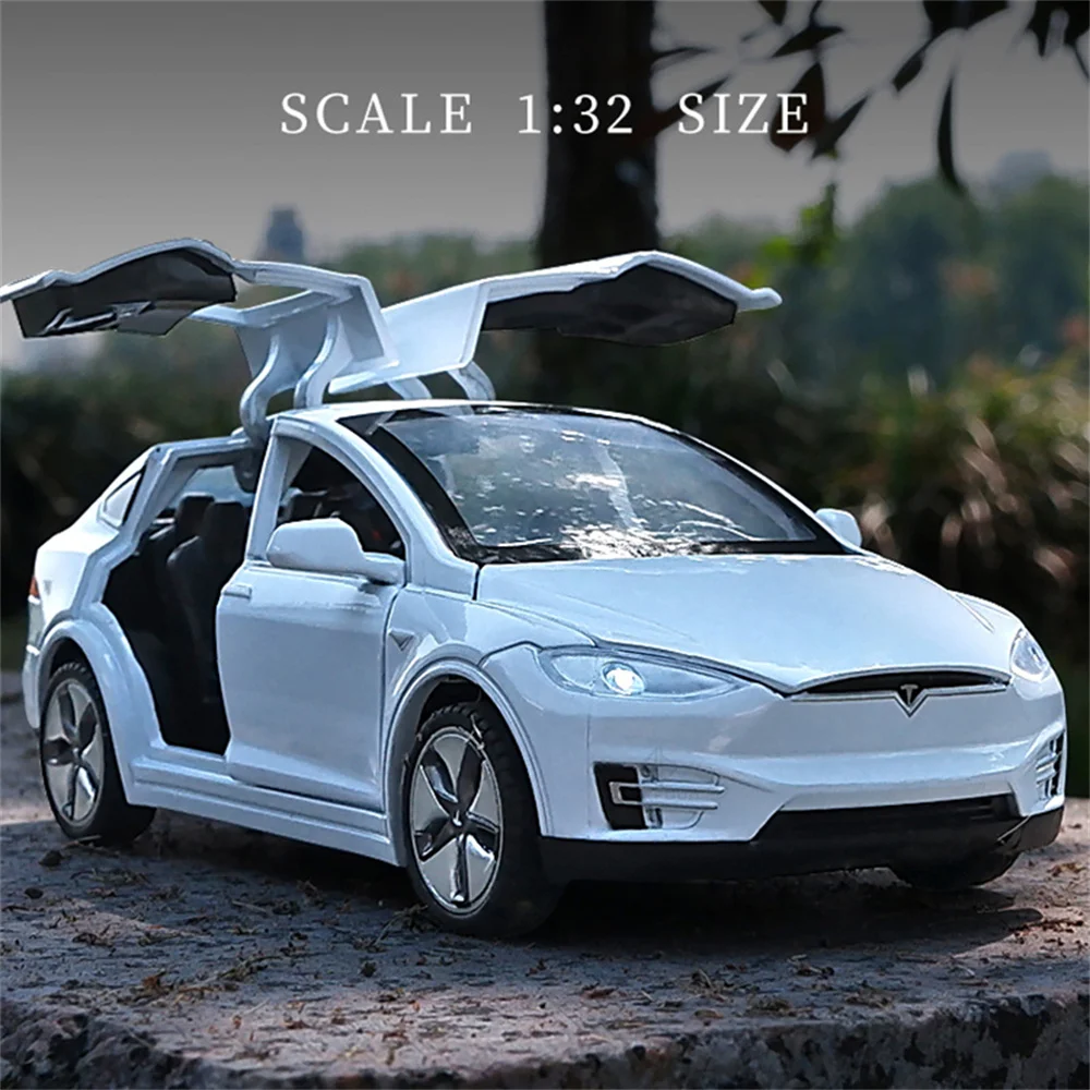 Voiture Tesla modèle X en alliage 1:32 - AIHONTAI - Jouet Simulation ...