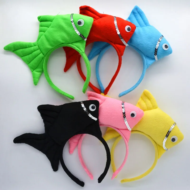 Adult-Women-Girls-Boy-Kids-3D-Animal-Ocean-Fish-Hair-Hoop-Headband ...
