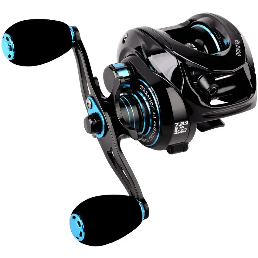 Crixus-ArmorX-Baitcasting-Fishing-Reel-9-1-Ball-Bearings-7-2-1-High ...