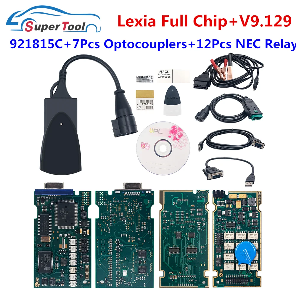 OBD2-Diagnostic-Tool-Lexia-3-Full-Chip-Diagbox-PP2000-Lexia3-V9-129 ...