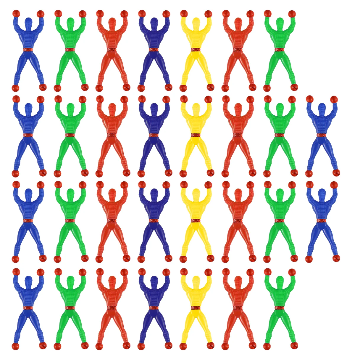 Stretchy Sticky Toy Sticky Wall Climbers Climbing Toys Sticky Stretchy ...