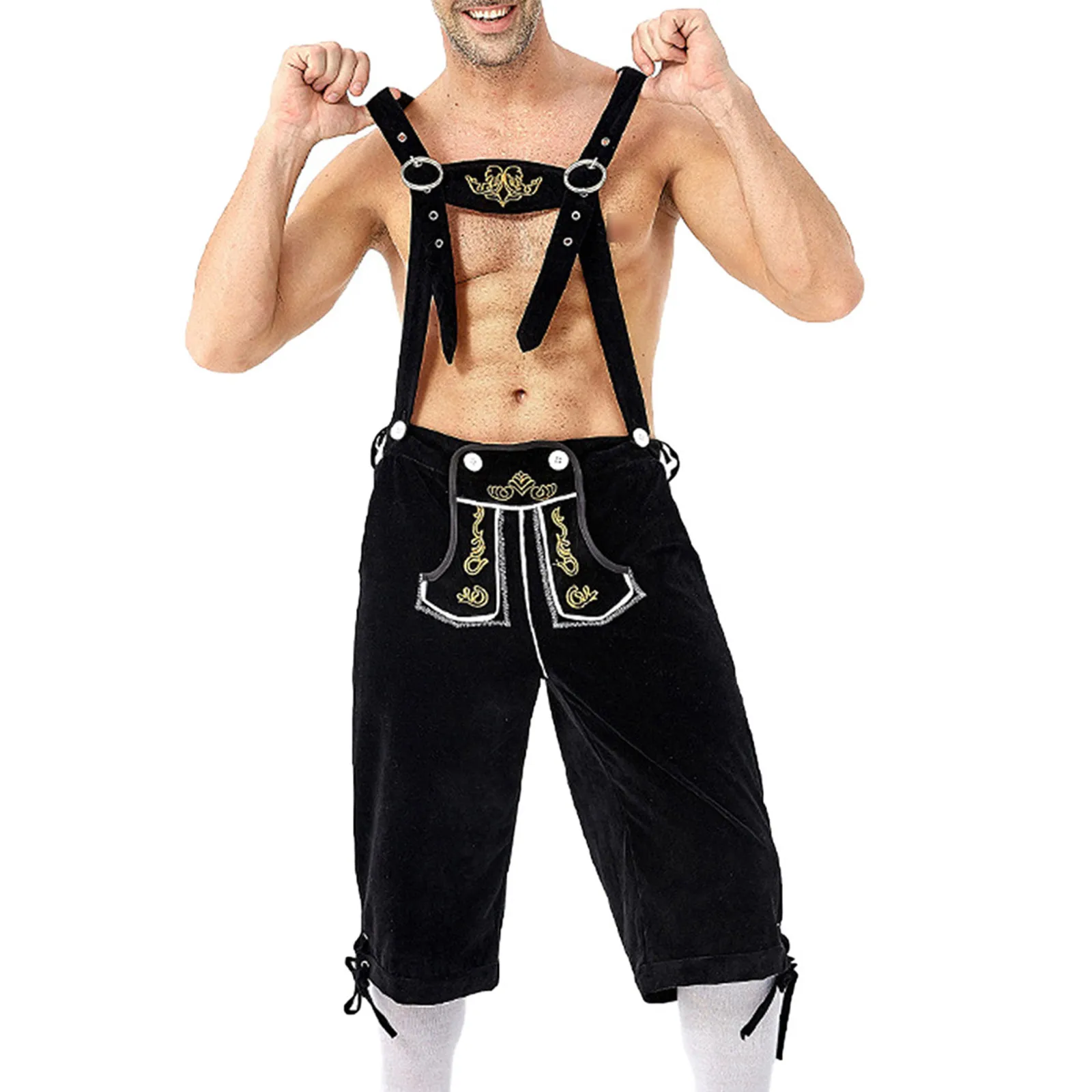 German-Oktoberfest-Costumes-Men-Traditional-Bavarian-Beer-Male-Shirt ...