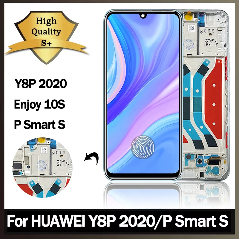 AAA+ High Quality For Huawei Y8p 2020 AQM-LX1 / P Smart S LCD Display ...